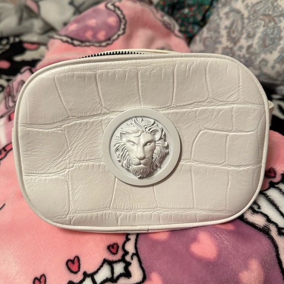 Versus By Versace | Bags | Versace Versus White Croc Embossed Belt Bag ...
